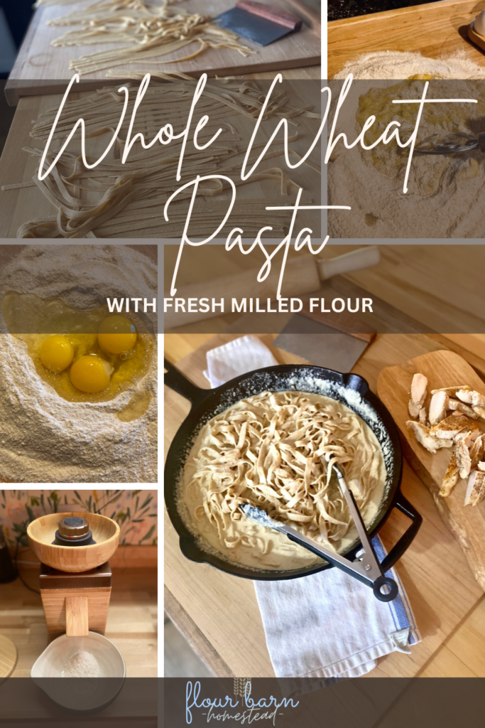 Easy Homemade Pasta Recipe with Fresh Milled Flour - The Flour Barn ...